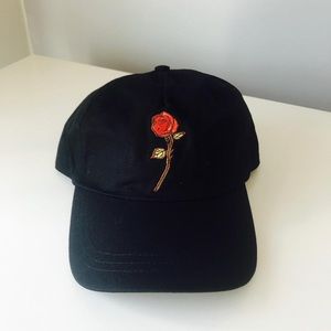 Disney | Accessories | Disneys Beauty And The Beast Enchanted Rose Cap ...